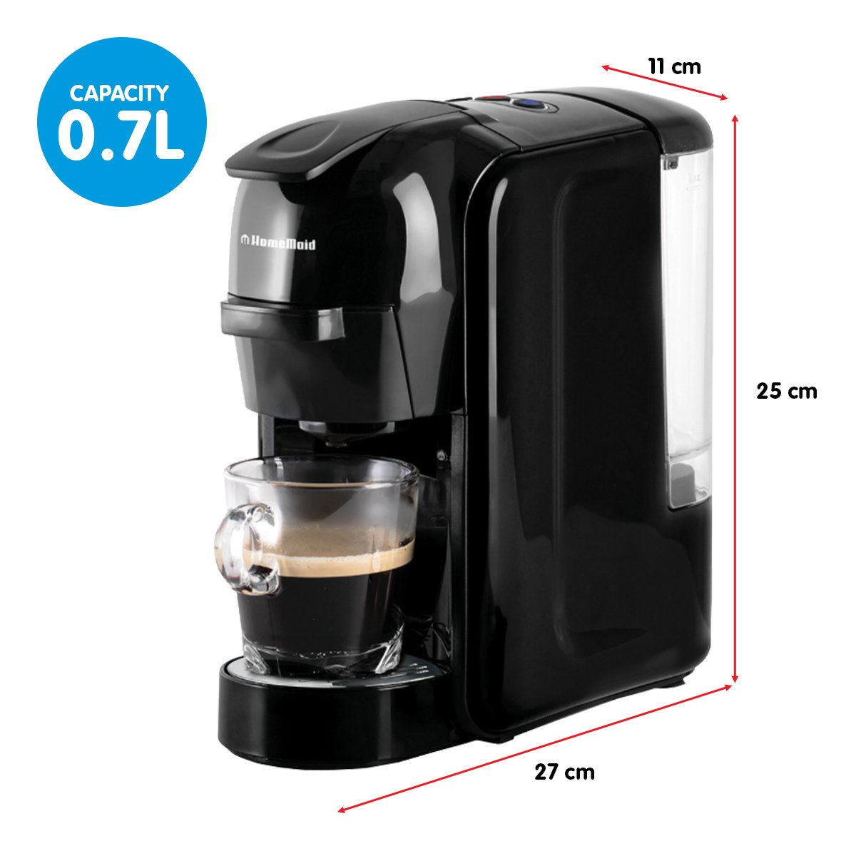 3 in 1 Coffee Multi Capsule Pod Machine