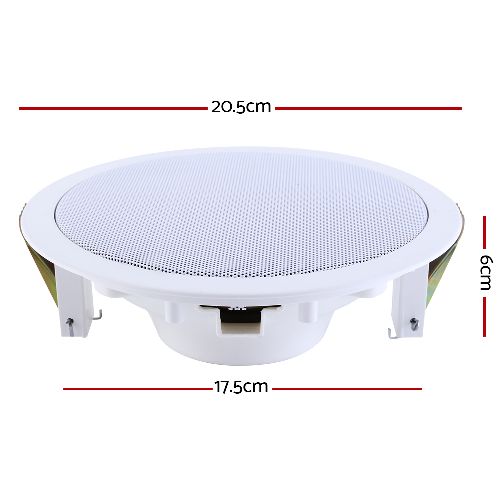 6 Inch Ceiling Speakers In Wall Speaker Home Audio Stereos Tweeter 4pcs