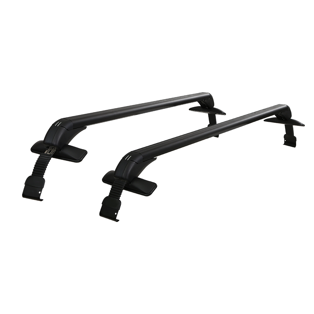 Universal Car Roof Rack Cross Bars 90cm Aluminium Adjustable Lockable ...
